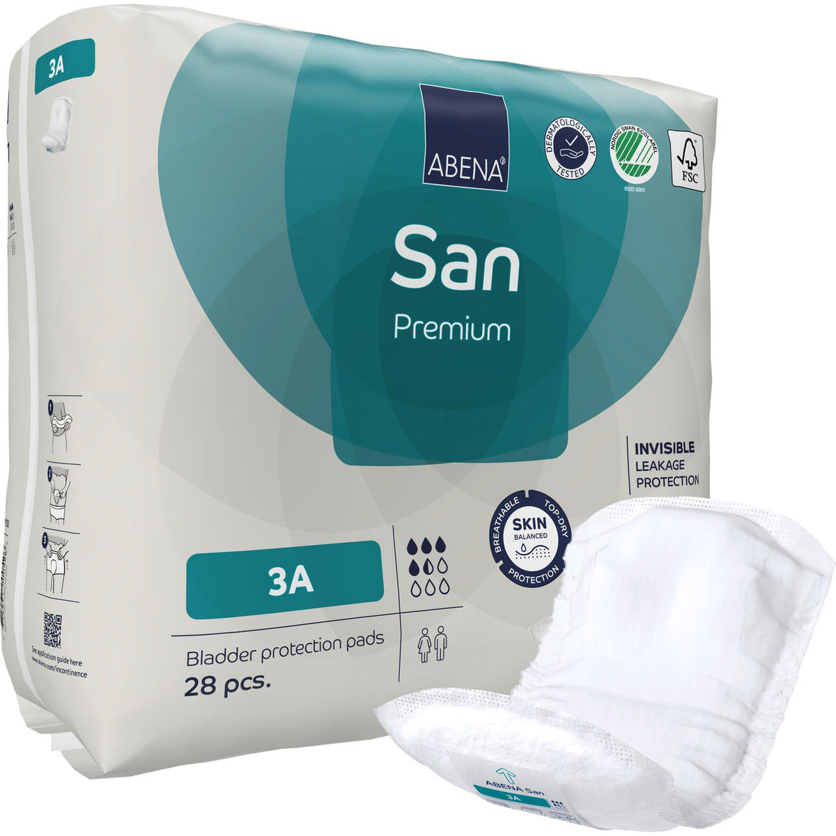 Abena San Premium Incontinence Pads | LL Medico