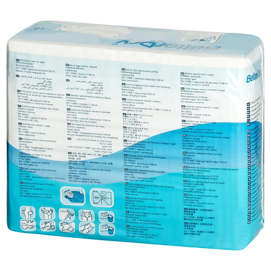 BetterDry Overnight Adult Diapers w/ Plastic Backing – LL Medico