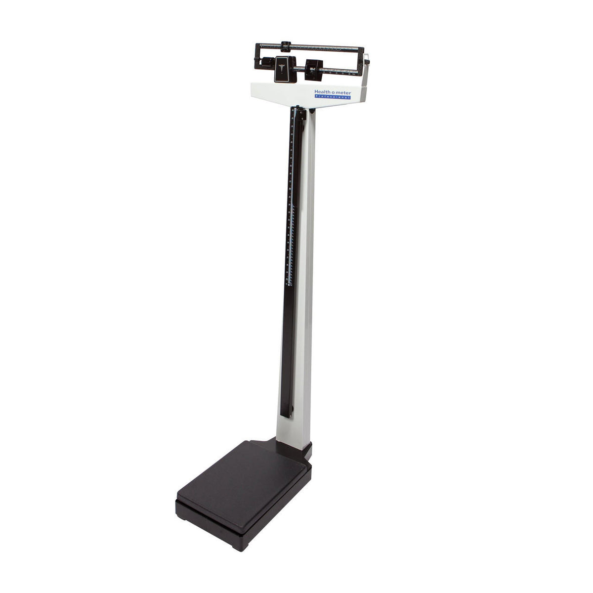 Health O Meter Mechanical Beam/Column Scale with Height Rod, 390 lbs ...