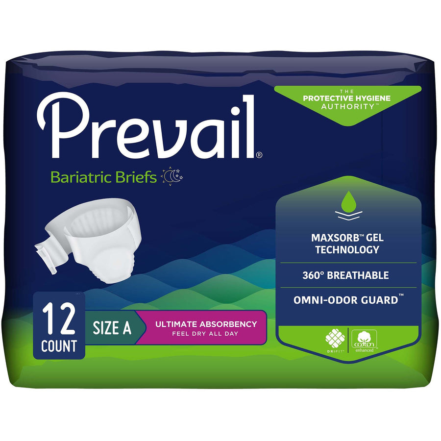 Prevail Adult Diapers & Incontinence Pads | Free Shipping @ LL Medico